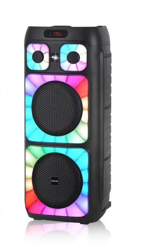 Ndr Dual Inch Bluetooth Speaker Sound Box Speaker And Woofer Price