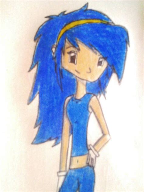 Me As Humanized Sonic The Hedgehog By Taystar92 On Deviantart