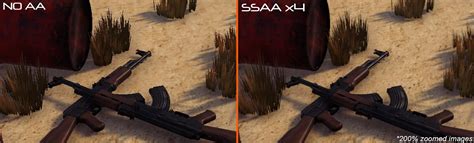 Anti Aliasing Comparison