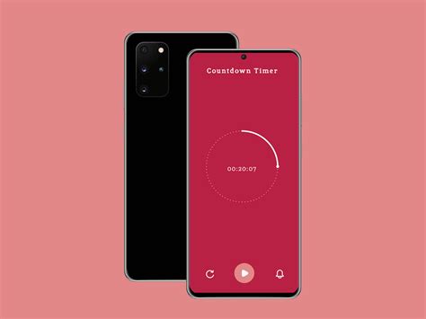 Countdown Timer UI Design For Mobile App Behance