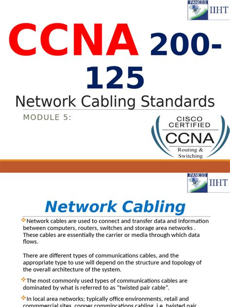 Networking Cabling Standards Pdf Network Switch Computer Network