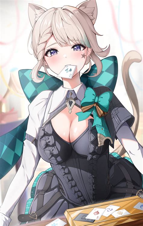 Lynette Genshin Impact Drawn By Yeni1871 Danbooru