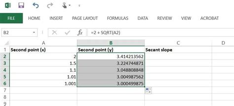 how to create a tangent line with excel microsoft office wonderhowto