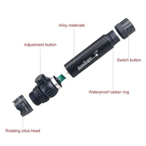 Tactical Green Hunting Laser Dot Sight 532nm Laser Pointer Rifle Weapon