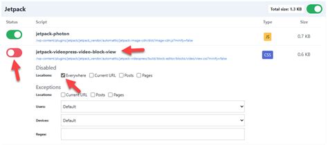 Jetpack Optimization Bibicanet