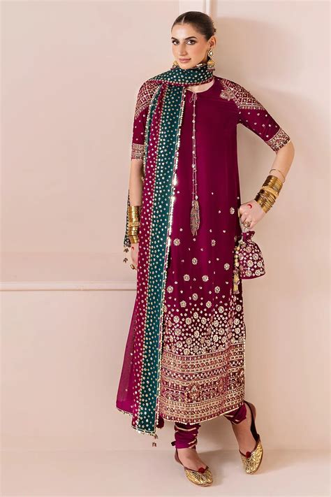 Embroidered Velvet Formal Cvf D 02 Uy Collection