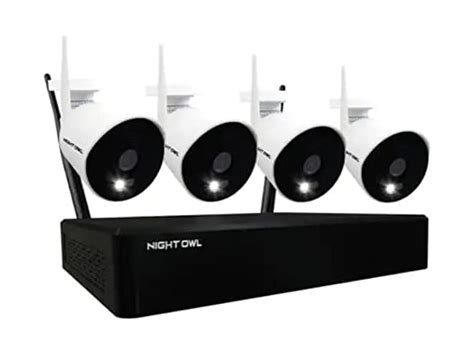 Night Owl Wireless Security Camera Systems White
