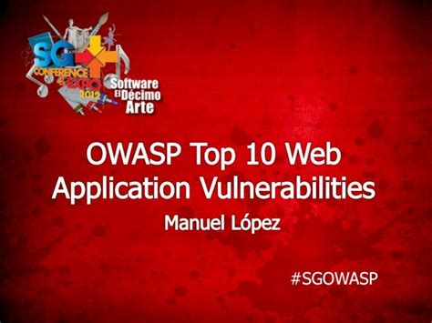Pdf Owasp Top 10 Web Application Vulnerabilities Dokumen Tips