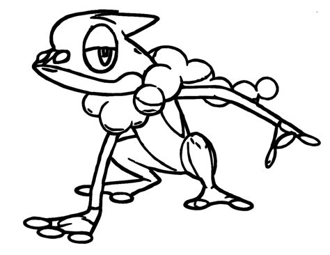 Desenho De Frogadier Para Colorir Tudodesenhos