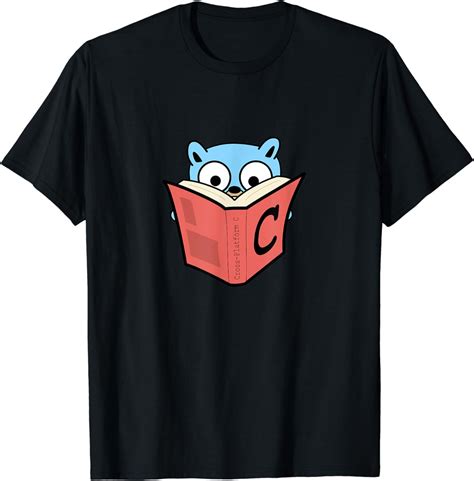 Go Developer Tee Golang Cross Platform C Gopher Tshirt T