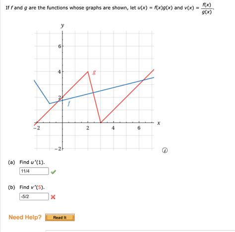 Solved If F And G Are The Functions Whose Graphs Are Shown