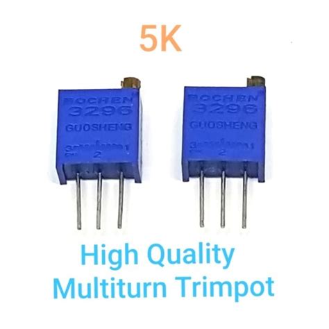 Jual Multiturn 5K Trimpot Trimmer Variable Resistor 5K VR Multiturn 5K 5 K Shopee Indonesia