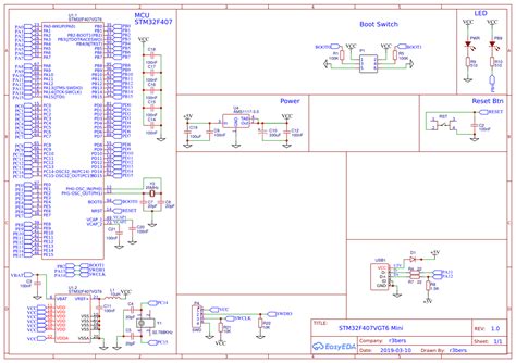STM32F411CEU6 Co Board Platform For Creating And Sharing Projects OSHWLab