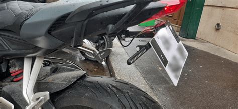 Street Triple 765 Fully Customizable Angle Tail Tidy License Plate Blinkers R 3dprinting