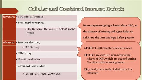 Immunodeficiency Lab Diagnosis Ppt
