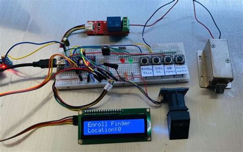 Biometric Security System With Arduino And Fingerprint Sensor