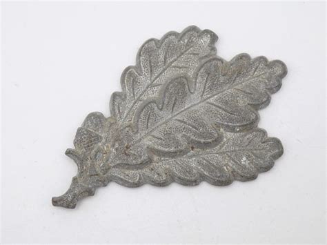 German Army Jager Oak Leaf Insignia Badge Damn Yankee Militaria Sales