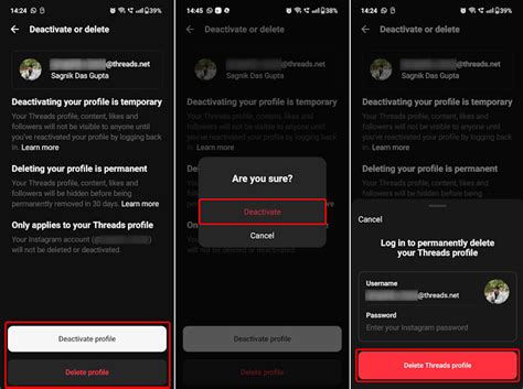 How To Delete Threads Account Guide Beebom