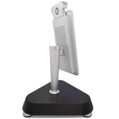 Goodview Dynamic Detection Display Temperature Scanner Kiosk With Facial Recognition And Table