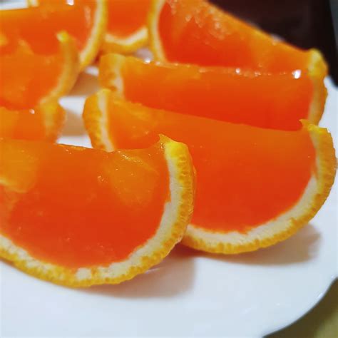 상큼한 오렌지 젤리 만들기