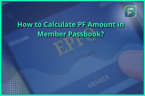How To Calculate PF Amount In Member Passbook StartupFino