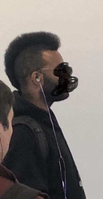 This Rocking Afro Hawk Spotted Today At Sfo Rmildlyinteresting