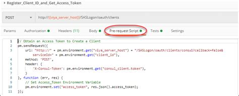 Using Postman Collections To Execute Sas Rest Apis