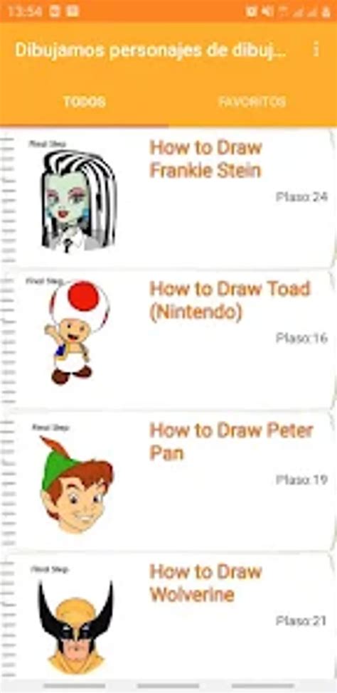 Android 용 Learn Draw Cartoon Characters 다운로드