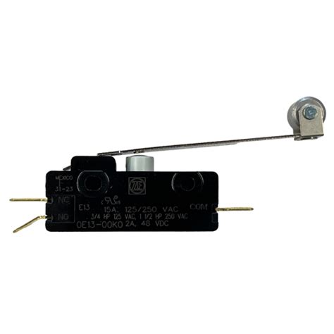 Cherry Limit Switch Long Lever W Wheel 15a 125v E13 00k