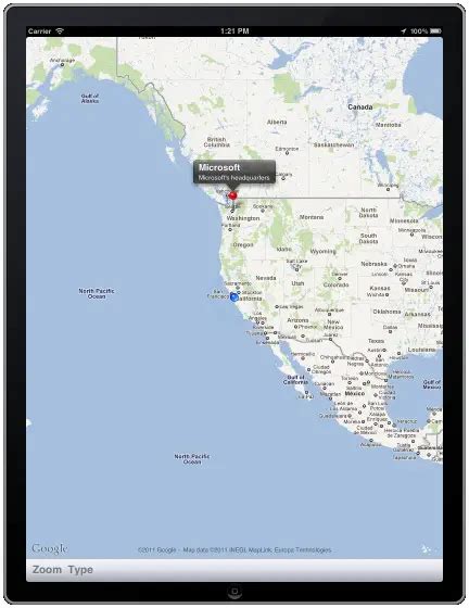 Working With Ios 6 Maps On The Ipad With Mapkit And The Mkmapview Class