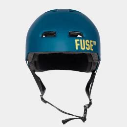Fuse Alpha Helmet Matt Navy Blue Tru Fix Kru