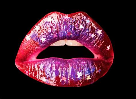 Premium Photo Open Mouth Woman Close Up Sexy Red Female Lips Sensual Open Mouth Isolated Lip