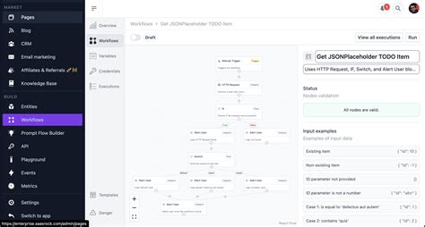 Workflows Saasrock Documentation