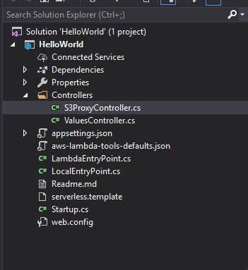 Creating A Serverless AWS Lambda Web API With AWS Toolkit SPR