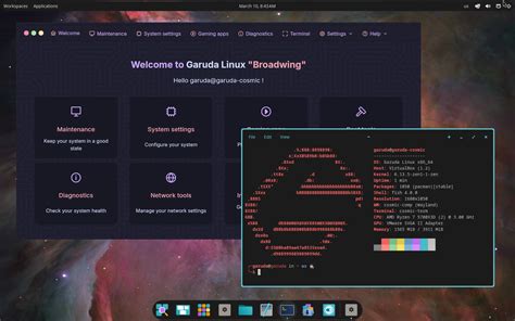 Garuda Linux Introduces Cosmic Desktop Garuda Linux Introduces Cosmic Desktop
