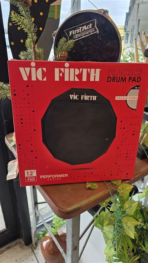 Vic Firth 12 Double Sided Practice Pad Vfpad12d