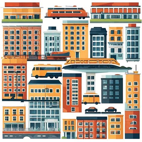 Premium Ai Image Urban Infrastructure Development