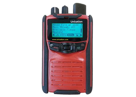 Buy Unication G1 Voice Pager Vhf Uhf Low Band Rapidbts Telecoms