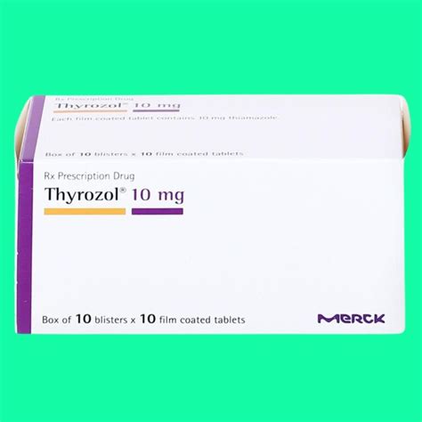 Thyrozol 10mg điều Trị Cường Giáp Ngăn Ngừa Nguy Cơ U Tuyến Giáp