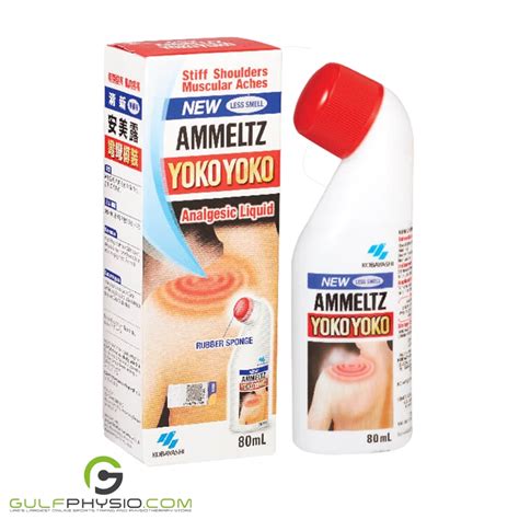 Ammeltz Yoko Yoko Analgesic Liquid 80ml Fast Relief Analgesic
