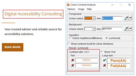 Color Contrast Checker