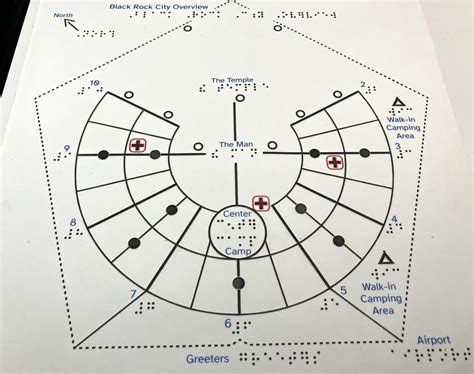 Burning Man Map Lighthouse Mad Lab