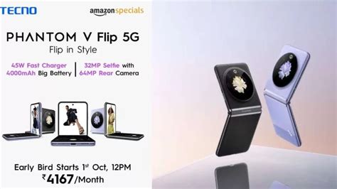 Tecno Phantom V Flip Pricing Revealed Sale To Start From St October