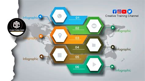 Infographic Design Coreldraw X7 Youtube