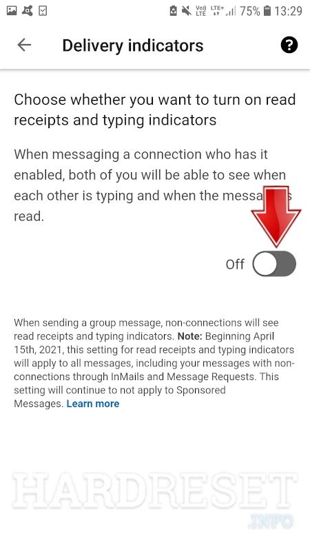 How To Turn On Read Receipts And Typing Indicators On Linkedin How To