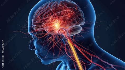 Brain Stem Glioma The Cranial Nerve Dysfunction And Motor Weakness Visualize A Person With