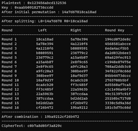 Github Roronoawjd Aes Des Encryption Aes Des C