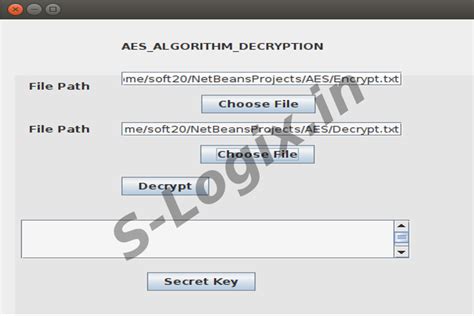 Aes Based Encrypt And Decrypt Of A Text File Using Java S Logix