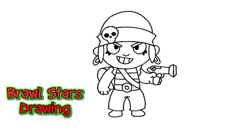 How To Draw Brawl Stars Characters Step By Step Youtube Art Tutorials