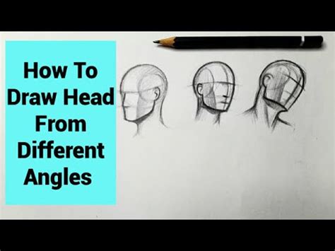 How To Draw Heads From Different Angles Human Head Drawing Proportions
